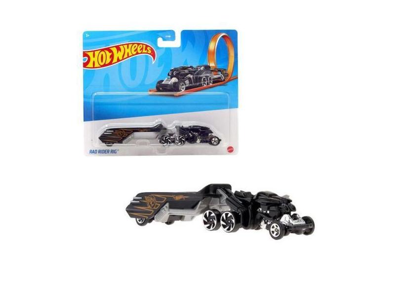 Caminhão Em Miniatura Hot Wheels Rad Rider Rig Track Fleet - Mattel com ...