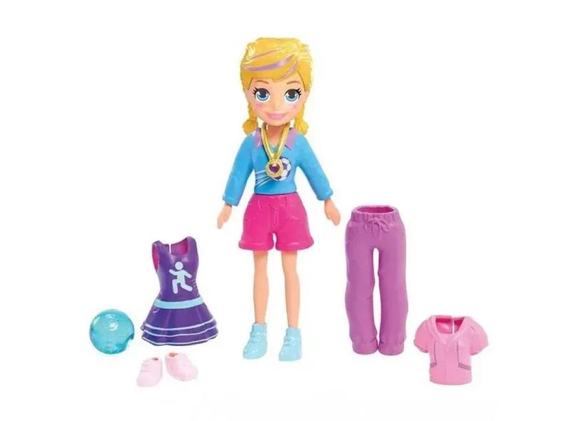 Polly Pocket POLLY Jogadora de Futebol Mattel GDL97 com o Melhor Preço ...
