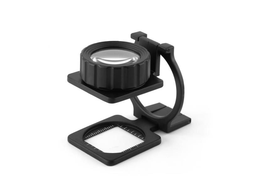 Lupa Escala Lupa Dobrável Portátil 15X Lupa Medição com o Melhor Preço ...
