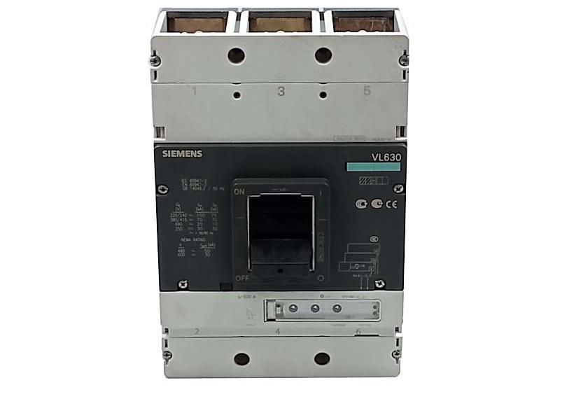 Disjuntor Siemens Vl630 3vl5763-2aa36-0aa0 500a com o Melhor Preço é no ...