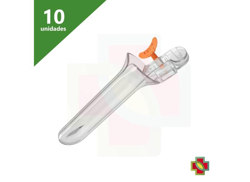 Espéculo vaginal estéril P (kit C/10) - vagispec (grupo kolplast) com o ...