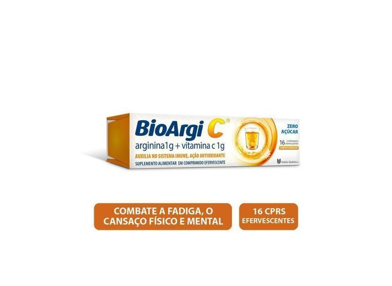 Vitamina C + Aspartato De Arginina + Ácido Ascórbico - Bioargi-C com o ...