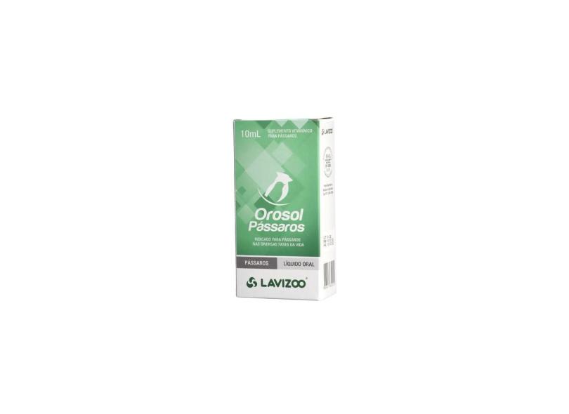 Suplemento Polivitamínico Orosol Pássaros 10mL - Lavizoo com o Melhor ...
