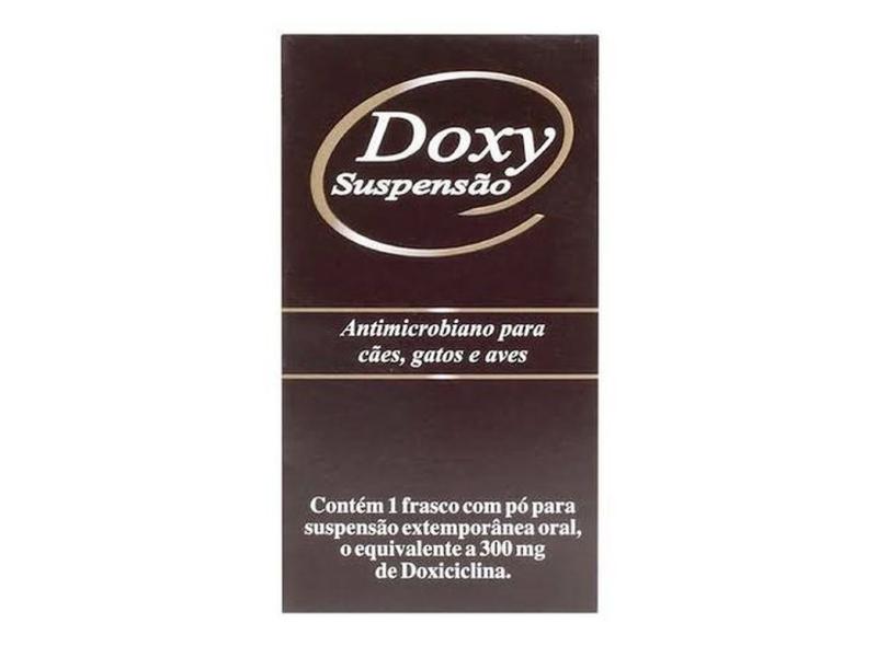 Doxy Suspensão Pó 300mg Cepav - Cães E Gatos com o Melhor Preço é no Zoom