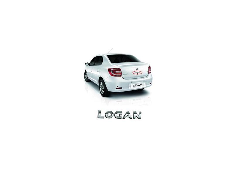 Emblema LOGAN Traseiro da Tampa do Porta Malas Logan 2014 2015 2016 ...