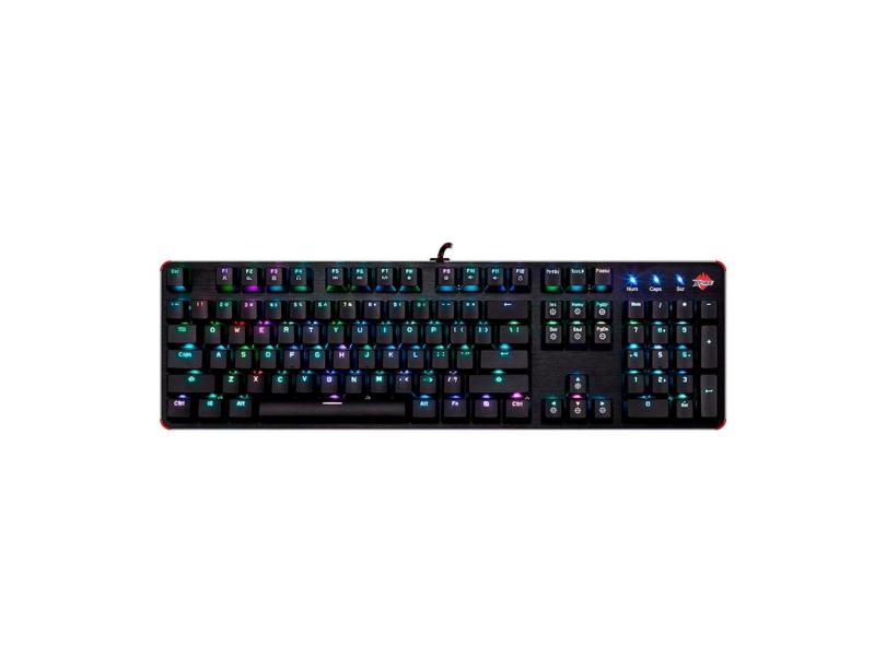 Teclado Gamer Mecânico Iluminado Black Sniper, Xfire - com o Melhor ...