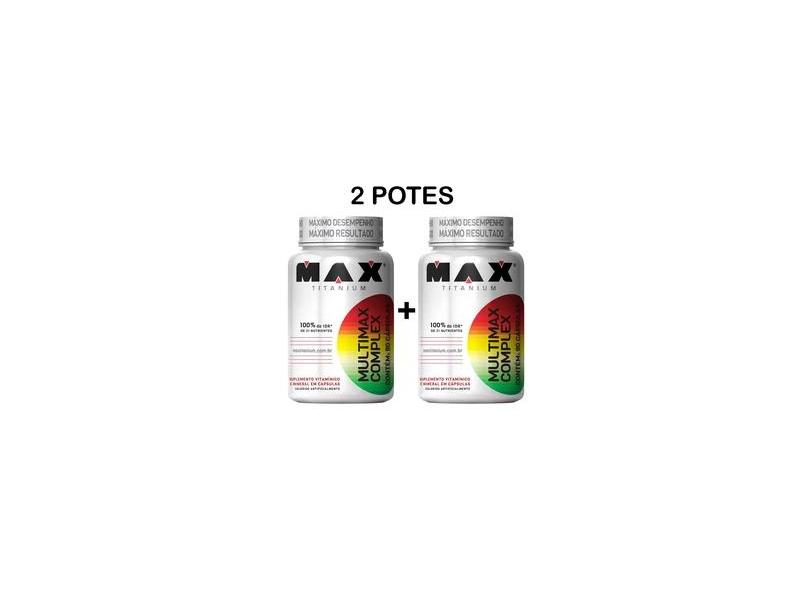 Combo 2x Multimax Complex - 90 Cápsulas Cada - Max Titanium com o ...
