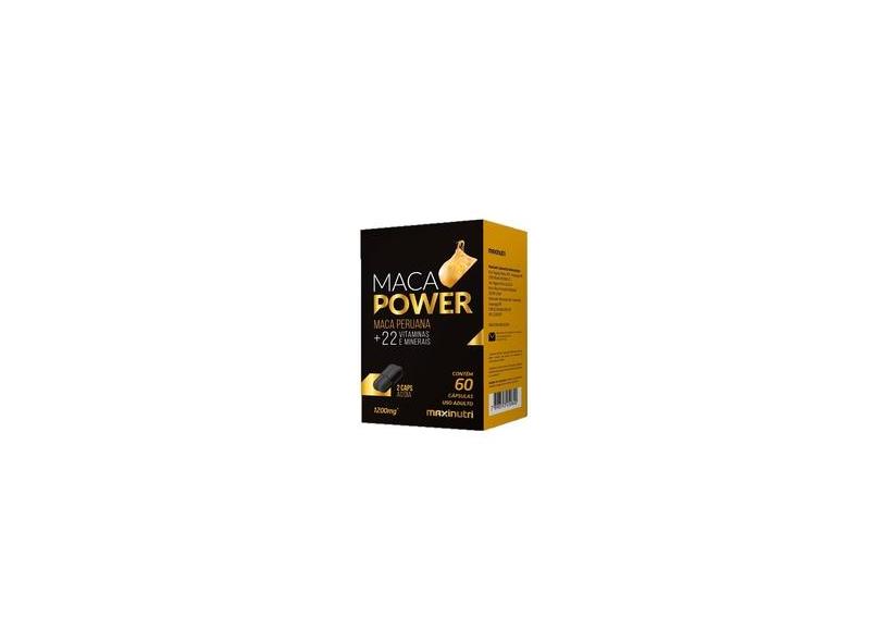 Maca Power 60 Cápsulas Maxinutri com o Melhor Preço é no Zoom