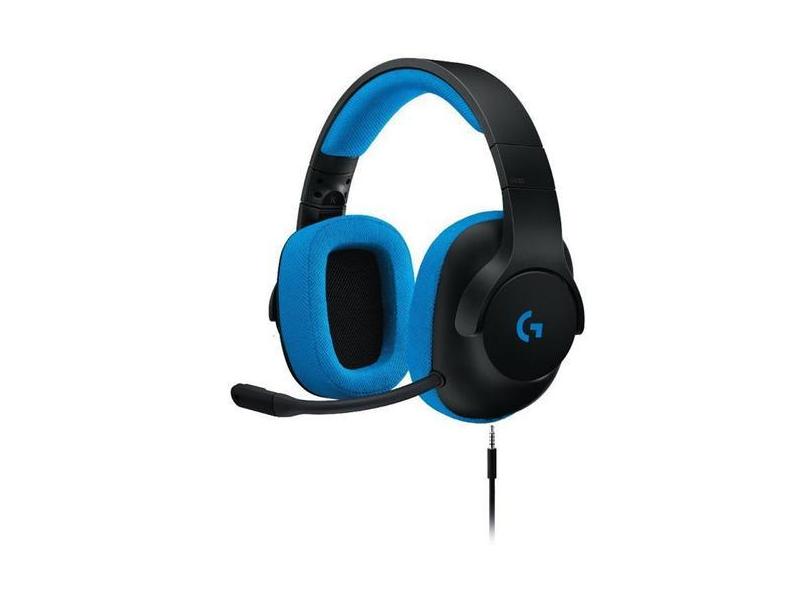 Fone Headset Logitech G233 Prodigy 981-000702 Para Jogos - Preto/Azul ...