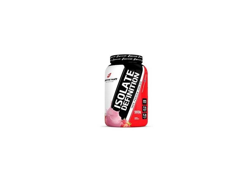 Whey Isolate Definition Body Action 900g Sabor Morango Em Promoção é No