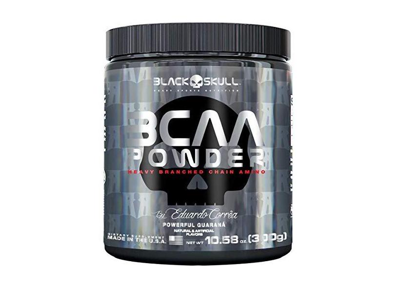 Bcaa Powder (300G) - Sabor Limão, Black Skull com o Melhor Preço é no Zoom