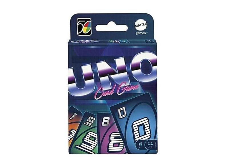 Jogo De Cartas Uno Iconico Décadas - Mattel em Promoção é no Buscapé