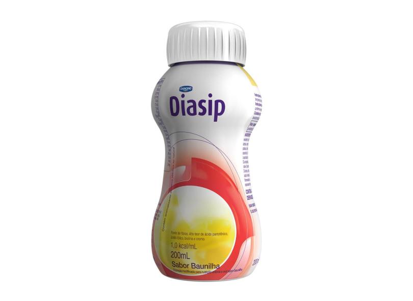 Suplemento Alimentar Diasip Danone Sabor Baunilha com 200ml 200ml com o ...