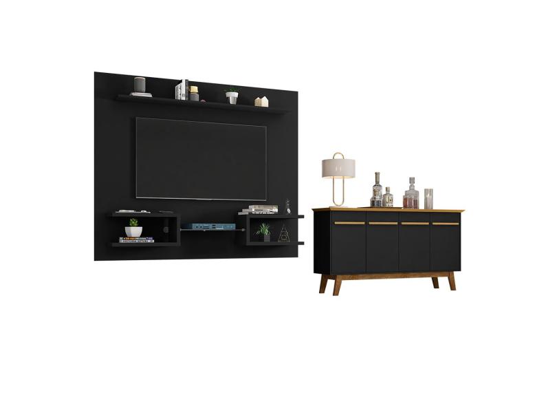 Conjunto Sala Painel Atlas TV 55 Pol. Buffet Opala em Promoção é no Buscapé
