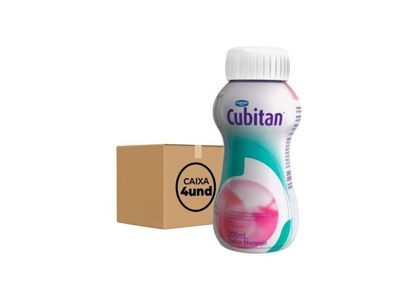 Cubitan Morango 200Ml (Cx C/04 Unds) - Danone com o Melhor Preço é no Zoom