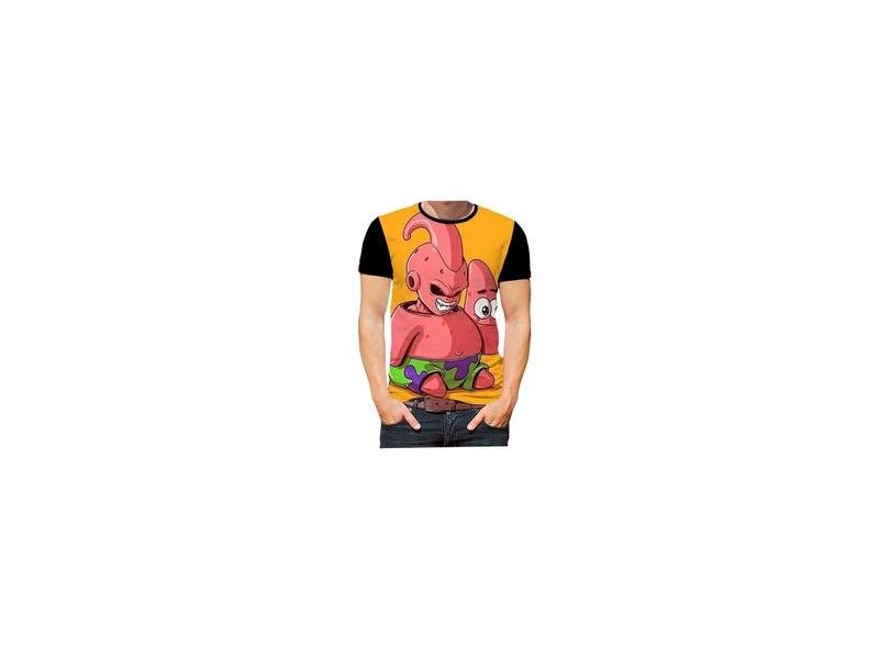 Camiseta Camisa Kid Buu Patrick Desenhos Filmes Séries Hd01 com o ...
