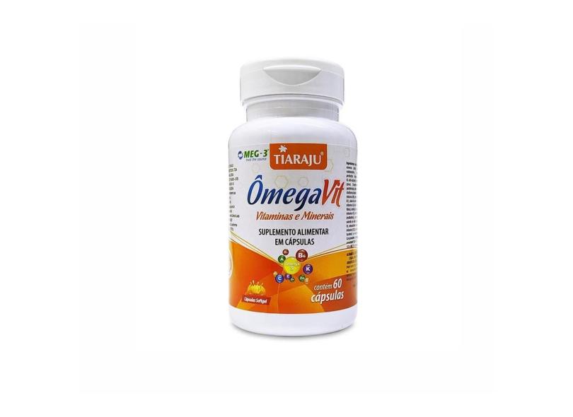 Ômega Vit Vitaminas e Minerais 60 Cápsulas Tiaraju com o Melhor Preço é ...