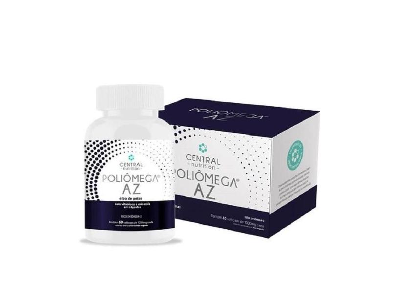 Poli Ômega Az 60 cápsulas de 1000mg Multivitamínico Central - Central ...