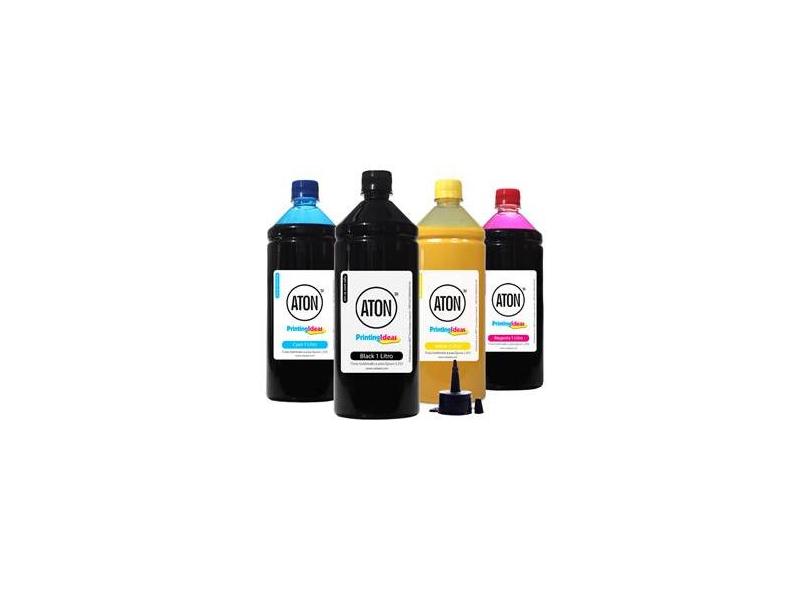 Kit 4 Tintas Sublimáticas Para Epson L200 | L355 Bulk Ink Cmyk 1 Litro ...