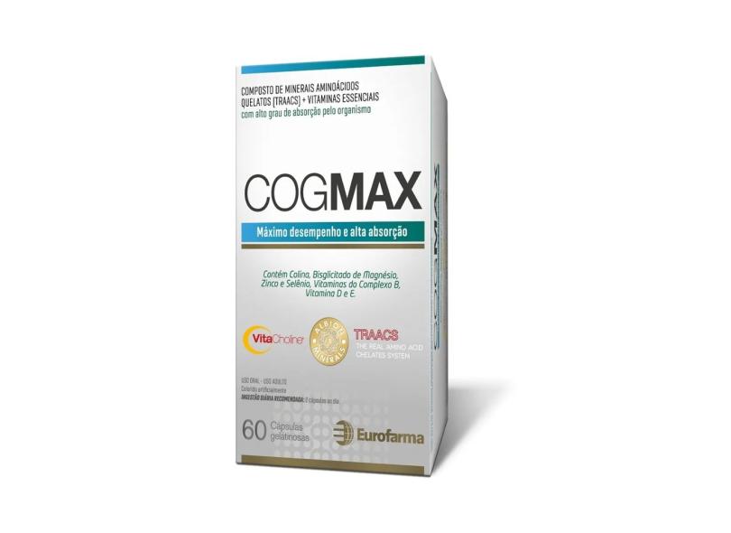 Cogmax cx 60 cápsulas Aminoácidos Quelatos com o Melhor Preço é no Zoom