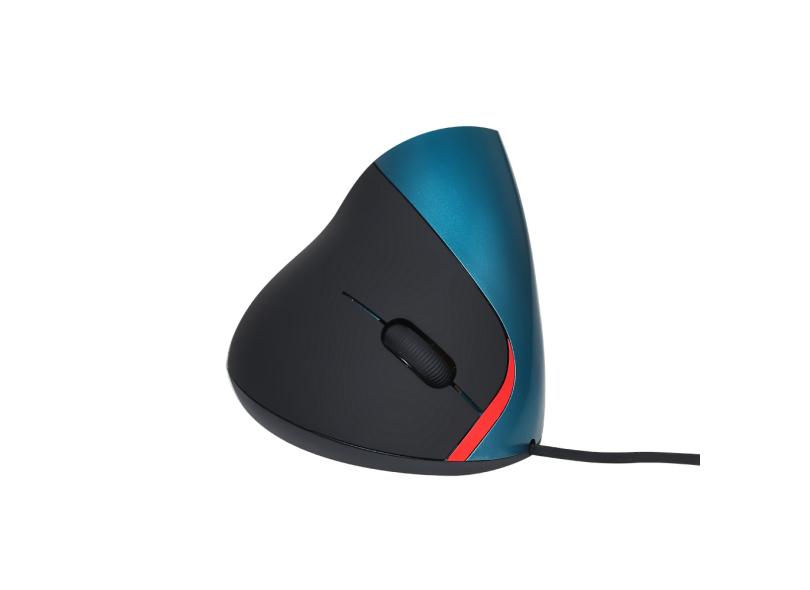 Optical mouse vertical ergonômico Wired Rato Ratos USB 5 Botão para pc ...