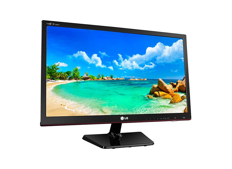 TV Monitor LED 24" LG Full HD 2 HDMI M2451DS com o Melhor Preço é no Zoom
