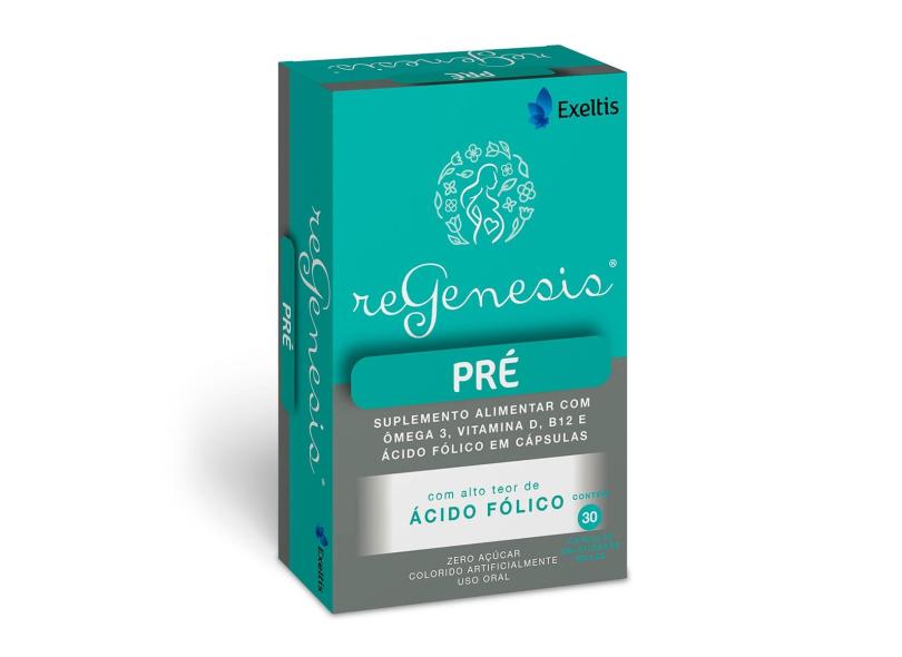 Suplemento Alimentar ReGenesis Pré com 30 cápsulas 30 Cápsulas ...