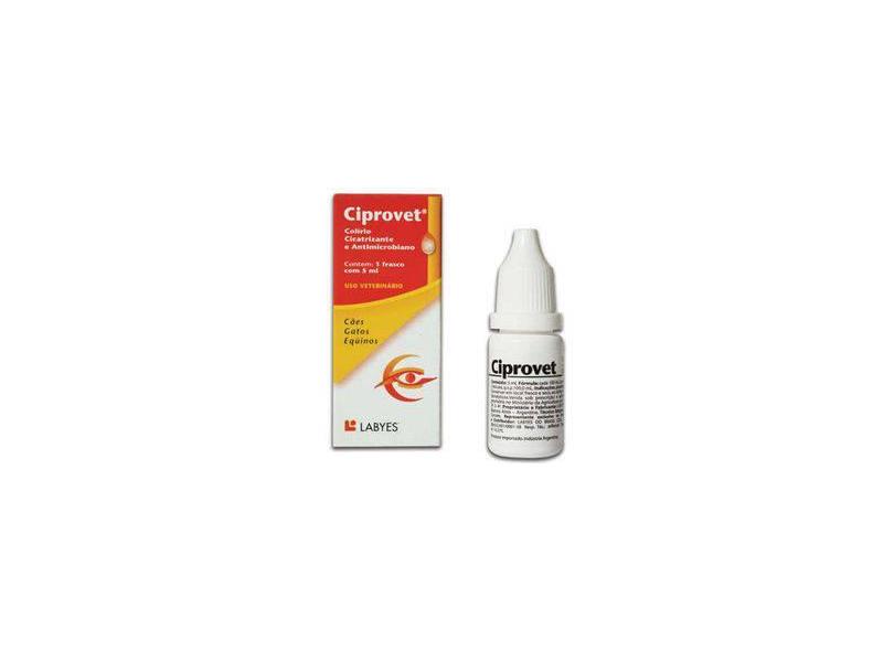 Ciprovet Colírio Frasco - 5Ml com o Melhor Preço é no Zoom