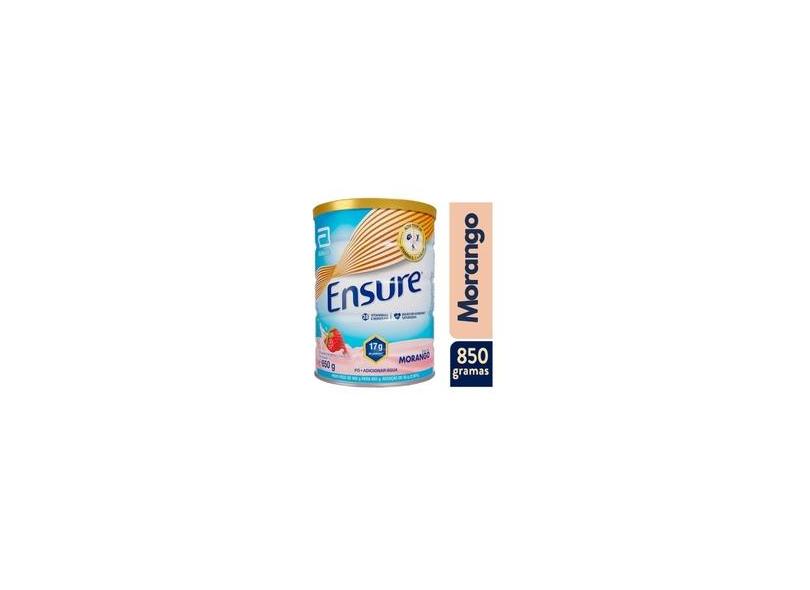 Ensure Morango 850g/abbott com o Melhor Preço é no Zoom