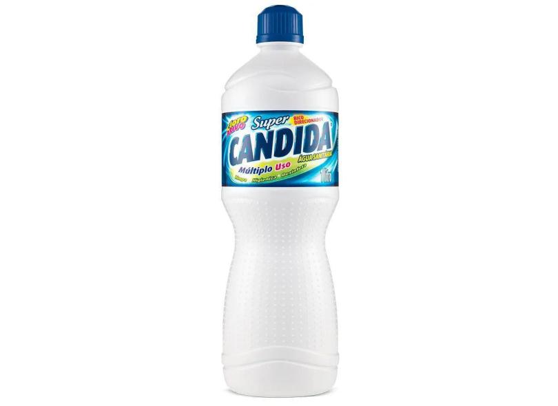 Água Sanitária Super Candida, Cloro Ativo, 1 Litro com o Melhor Preço é ...