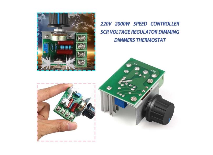 Mold 1Pc 2000W controlador de velocidade scr Regulador de Tensão ...