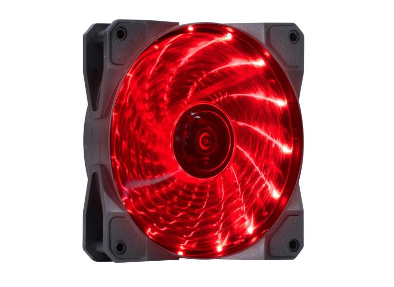 Fan/Cooler Vx Gaming V.Lumi 15 Pontos De Led 120X120 Vermel com o ...