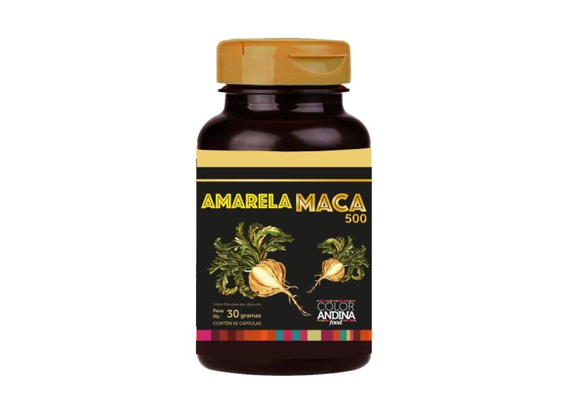 MACA PERUANA AMARELA COLOR ANDINA- 60 CAPSULAS Color Andina Food em ... MACA PERUANA AMARELA COLOR ANDINA- 60 CAPSULAS Color Andina Food em ...