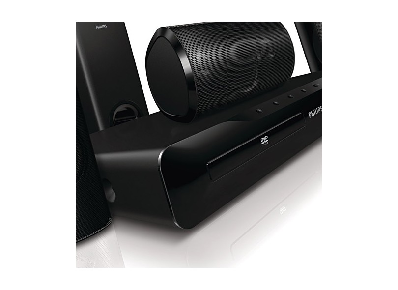 Home Theater Philips com DVD 250 W 5.1 Canais 1 HDMI HTS3510/78 com o ...
