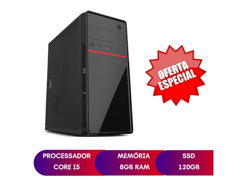 Cpu Computador Montado Intel Core i5 8gb Ram Ssd 120gb Hdmi Windows 10 ...