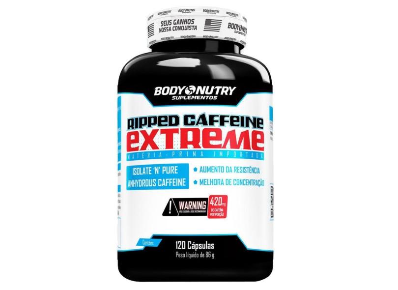 Ripped Caffeine Extreme - 120 Cápsulas - Body Nutry em Promoção é no ...