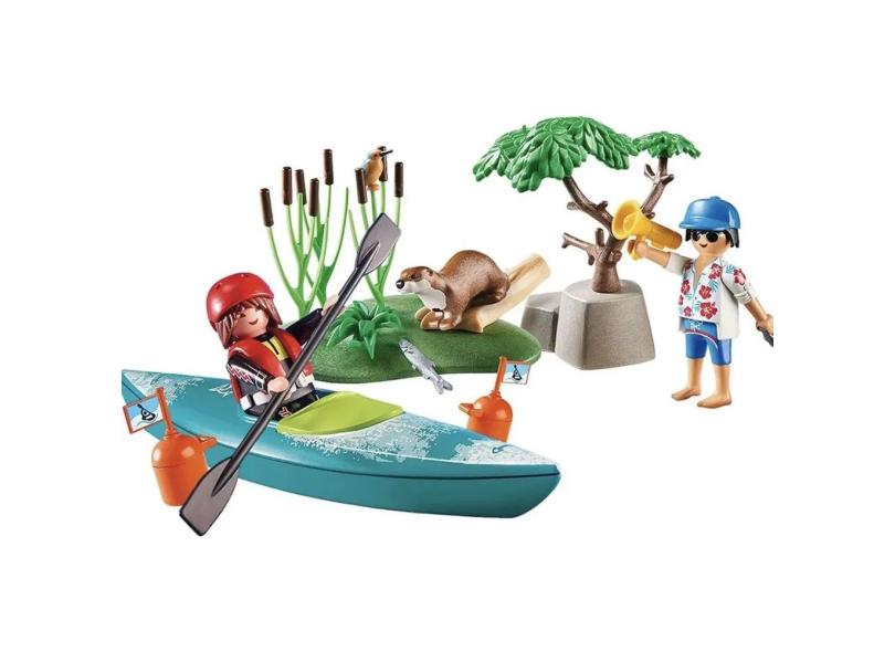 Playmobil Starter Pack Aventura Kayak Treino Caiaque 70035 em Promoção ...