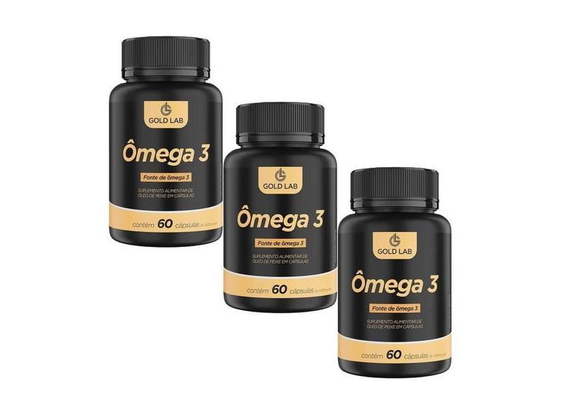 Ômega 3 Gold Lab - Combate Colesterol E Triglicérides com o Melhor ...