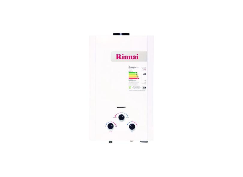 Aquecedor de Agua a Gás Mecânico M09 Rinnai glp 2 pil com o Melhor ...