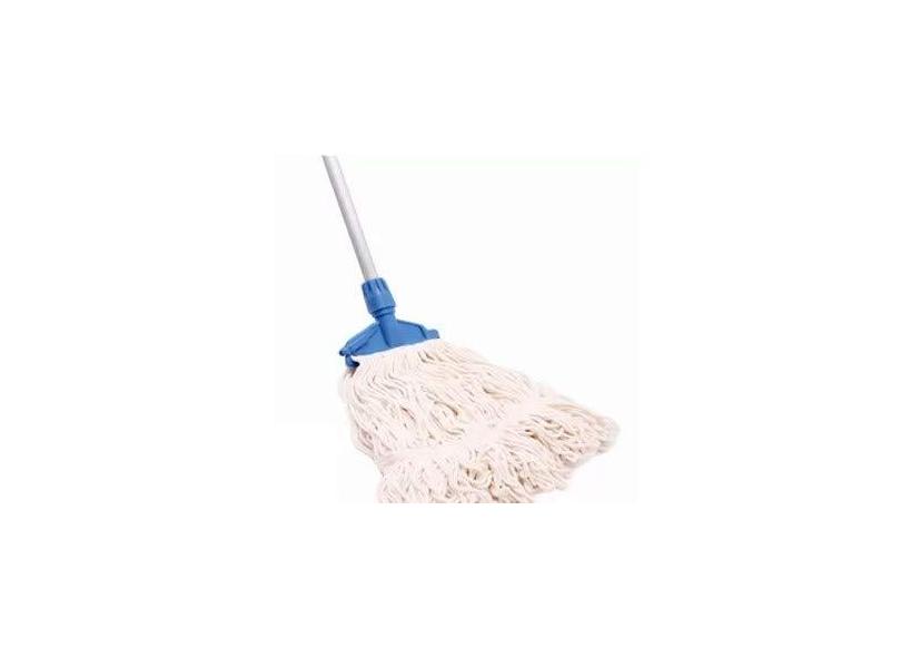 MOP ÚMIDO esfregão completo 320 g Ponta com Loop CRU cabo retrátil ...