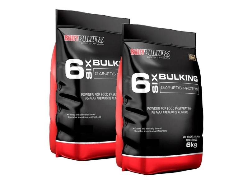 Combo 2x Hipercalórico Six Bulking 6kg - Bodybuilders com o Melhor ...