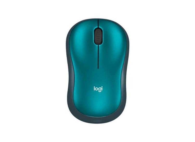 Mouse Logitech M185 Wireless Azul com o Melhor Preço é no Zoom