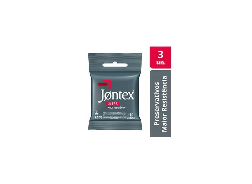Preservativo Jontex Ultra Maior Resistência 3 Unidades com o Melhor ...