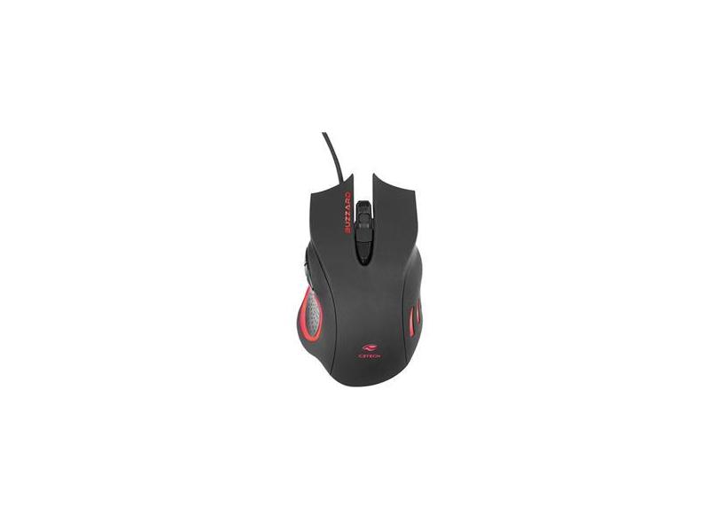 Mouse Gamer C3Tech Buzzard MG-110BK 3.200 Dpi LED - com o Melhor Preço ...