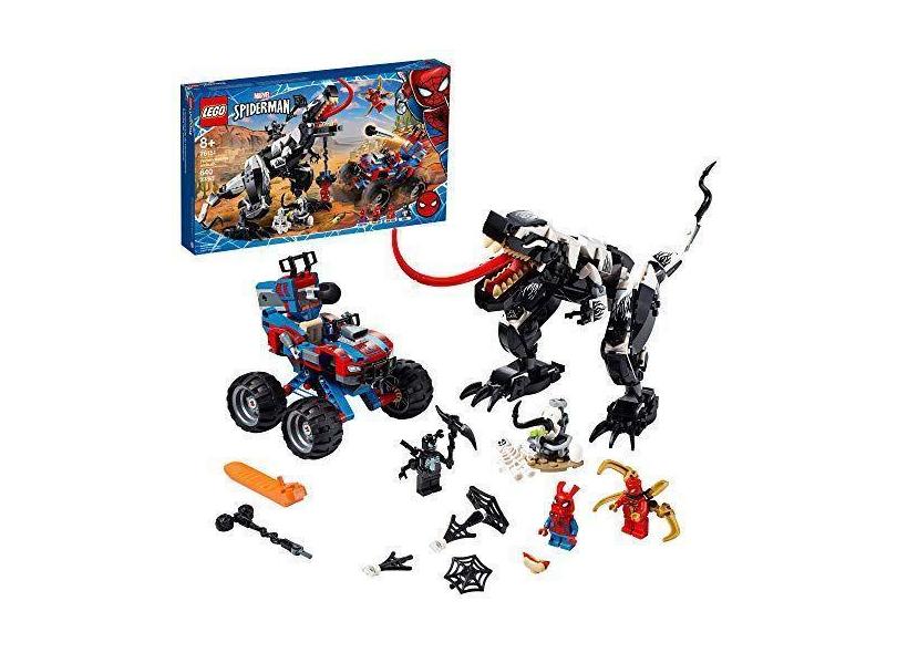 Lego Marvel Spider-Man Venomosaurus Emboscada 76151 Edifício com o ...