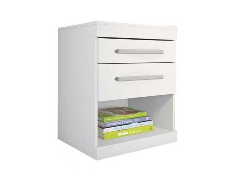 Criado Mudo Santos Andirá Havana Plus Flex C/ 2 Gavetas Cor Ou C ...