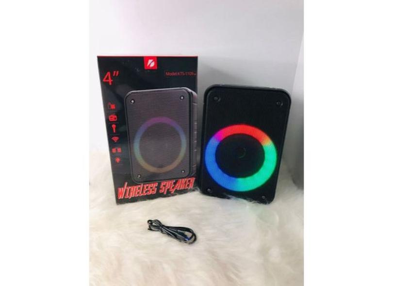 Caixa de som Wireless Speaker Modelo KTS-1109 com o Melhor Preço é no Zoom