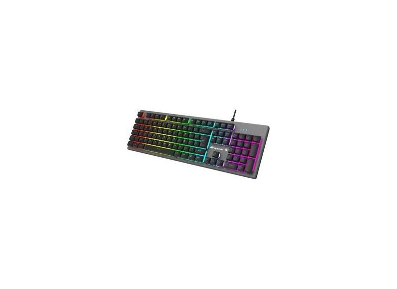 Combo Teclado Mouse Gamer Fortrek Ranger RGB Rainbow 6400DPI Botão FN ...