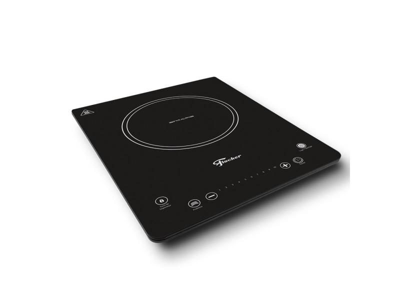 Fogão Cooktop Fischer 1Q Indução Elétrico Tocuh 110v/220v com o Melhor ...