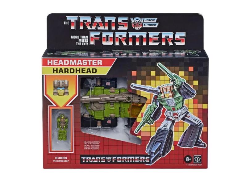 Transformers Duros Headmaster Hardhead Retrô Hasbro Original em ...